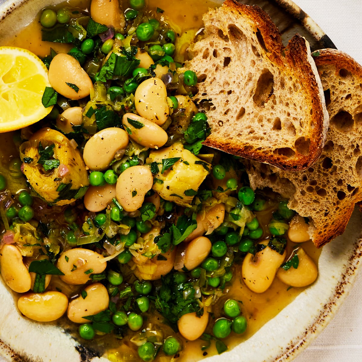 WHITE BEAN, LEEK, AND ARTICHOKE STEW : Ooh La Loire