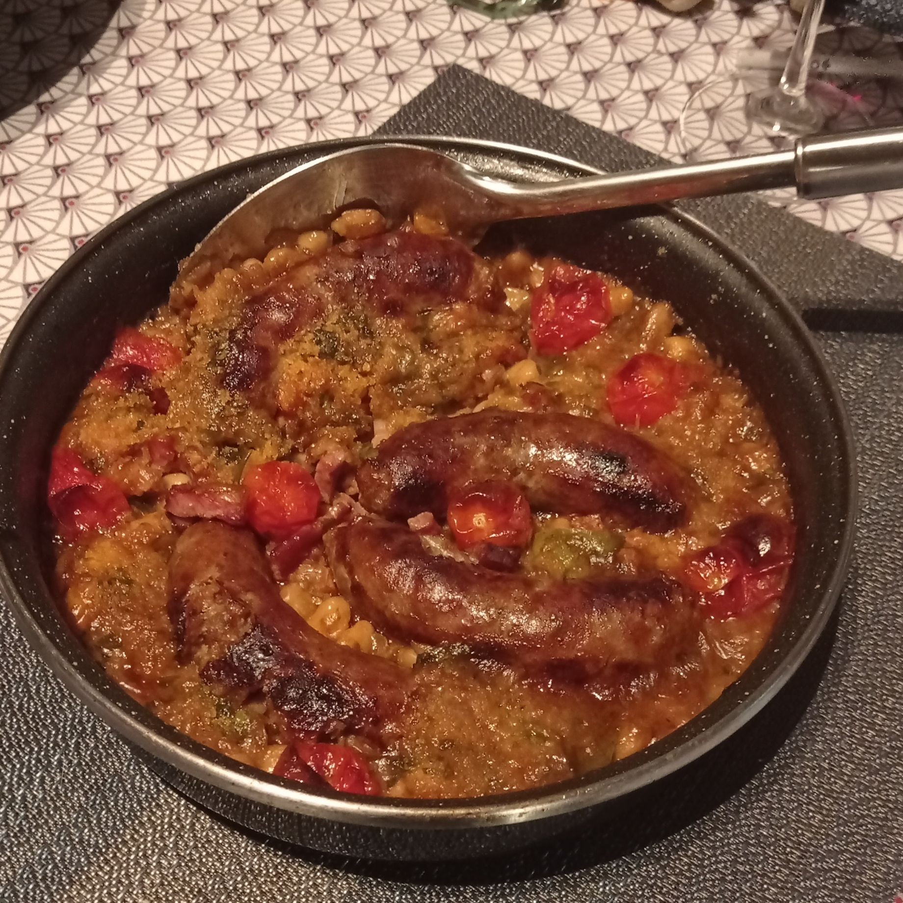SAUSAGE AND BEAN CASSEROLE : Ooh La Loire